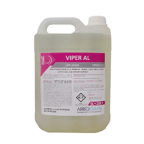 Detergente lava louças Viper x 5L – Winterhalter Brasil